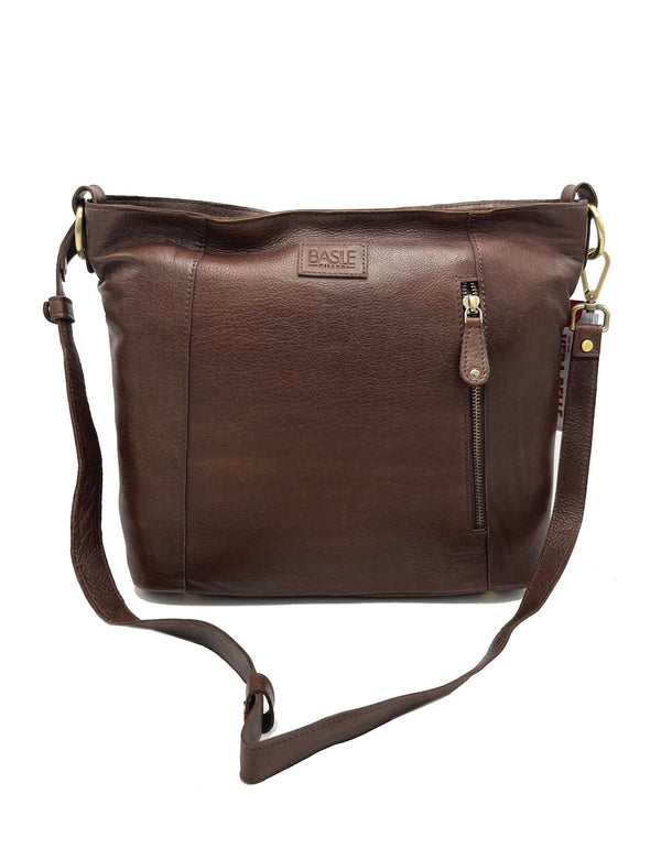 Genuine Leather shoulder bag, Brand Basile, art. BA3665DX.392 - Suie ...