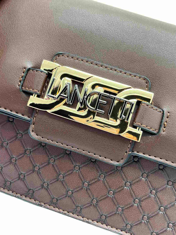 Eco leather chain bag, brand Lancetti, art. LL23110-1 - Suie Valentini
